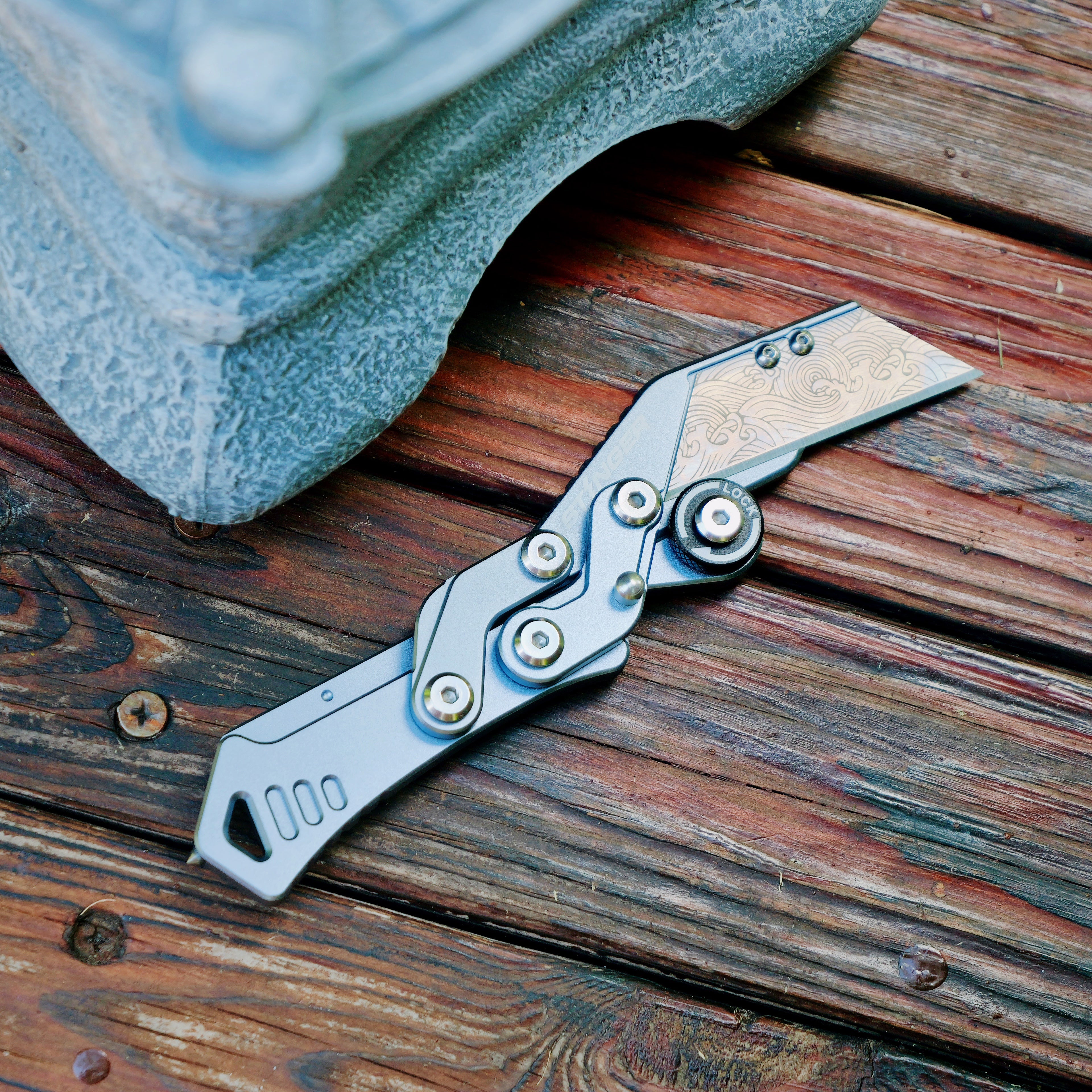 Godzilla Blade, Folding Pocket Knife, Utility Knife, Car Window Braker ...