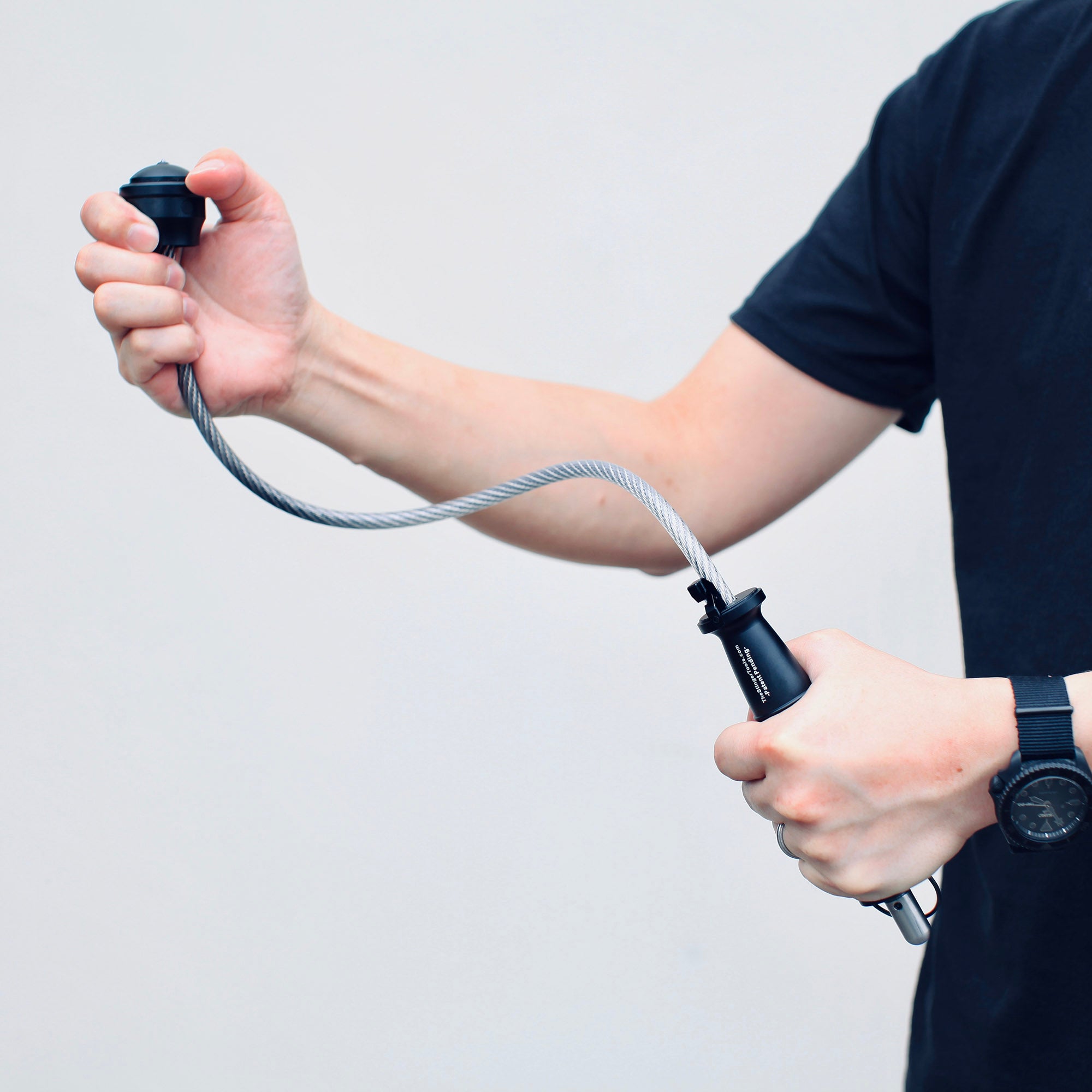 Top Notch Self Defense Tactical Whip Emergency Tool - Stinger Survival ...